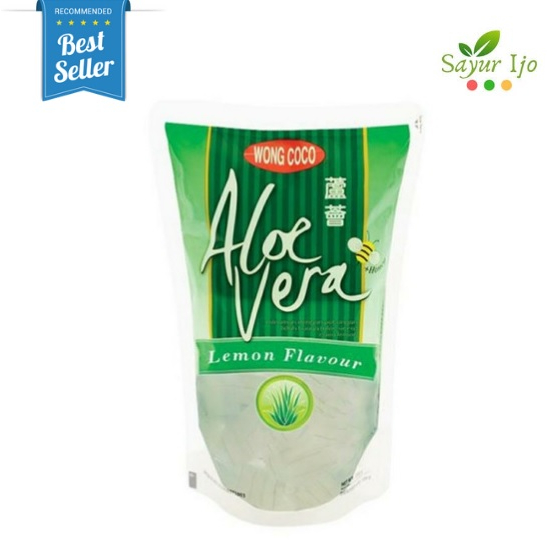 Jual Wong Coco Aloe Vera 280 Gram / Pack Puding Jelly Lidah Buaya Lemon ...