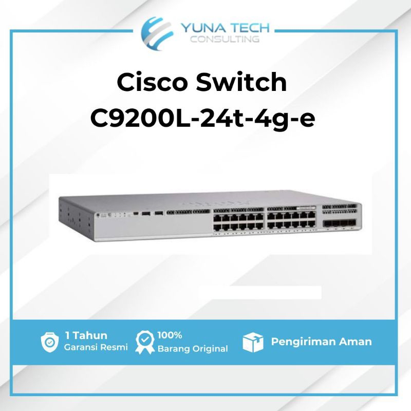 Jual Cisco Switch C9200L-24T-4G-E | Shopee Indonesia