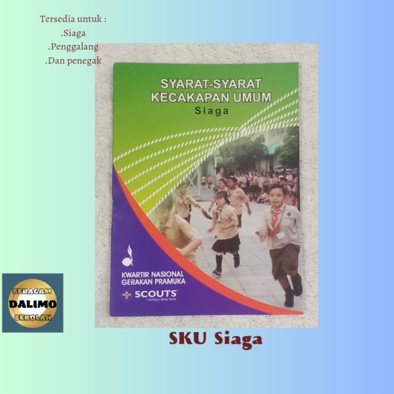 Jual Buku Pramuka SKK- TKK SKU dan Buku Saku Pramuka untuk Siaga ...