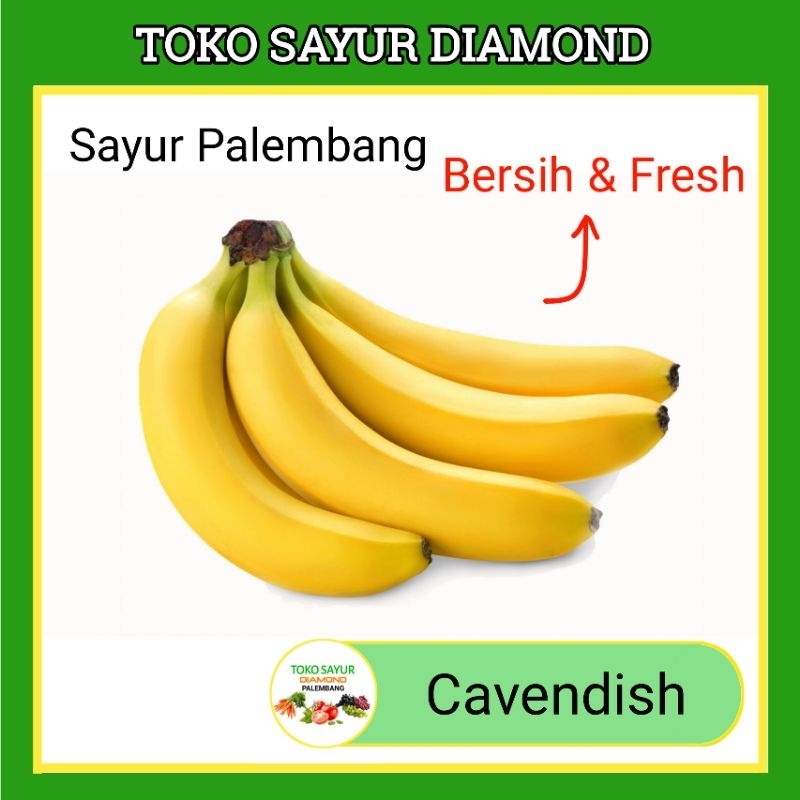 Jual Pisang Cavendish Toko Buah Buahan Segar Fresh Online Murah ...