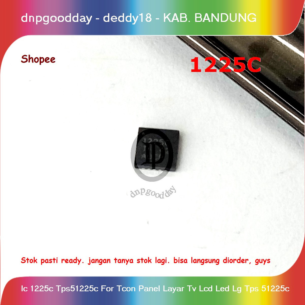 Jual Ic 1225c Tps51225c For Tcon Panel Layar Tv Lcd Led Lg Tps 51225c | Shopee Indonesia