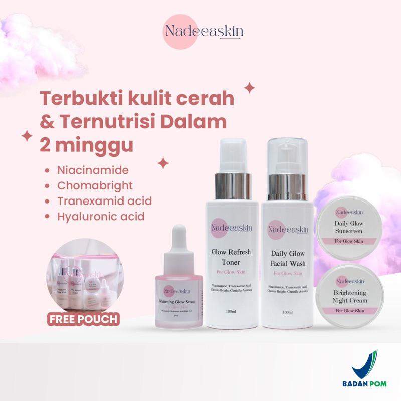 Jual Variasi Skincare Komplit Glow Acne Flek Kombinasi Isi 5 Bpom Hasil