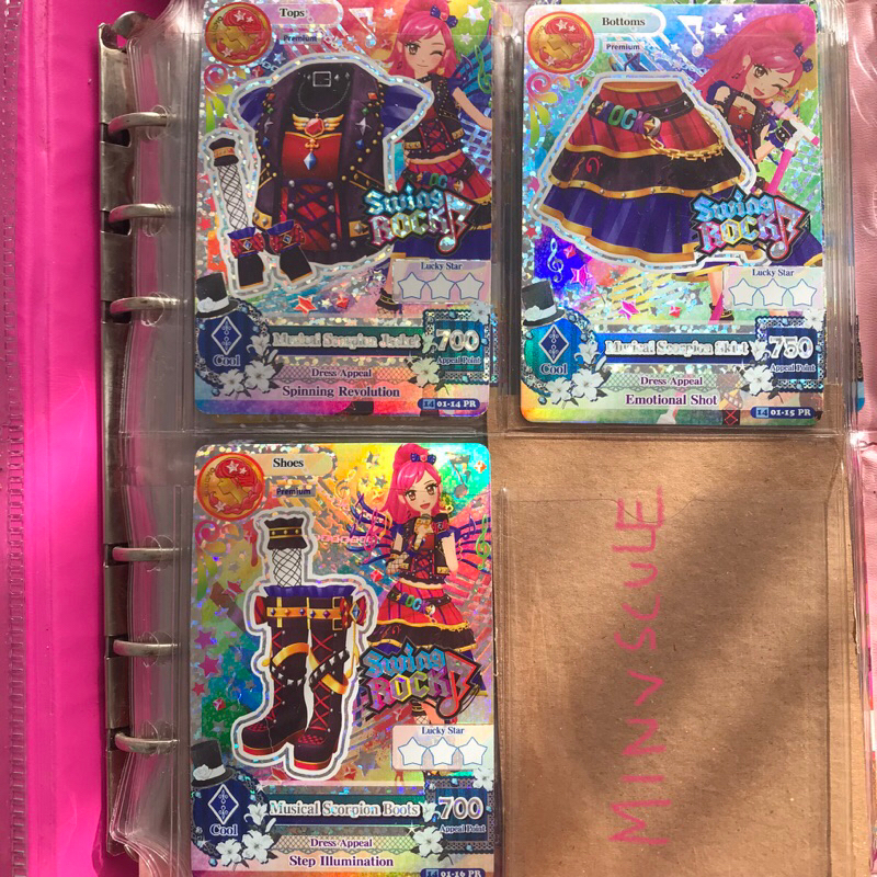 Jual kartu aikatsu aikatsu card premium swing rock musical scorpion ...
