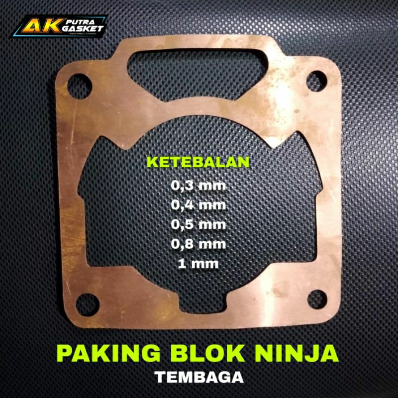 Jual Paking Blok Ninja Tembaga / Packing Perpak Gasket Ninja | Shopee ...