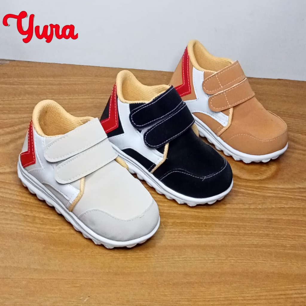 Jual Sepatu Anak Sneakers VY Omi Laki-laki dan perempiuan usia 1-3 ...