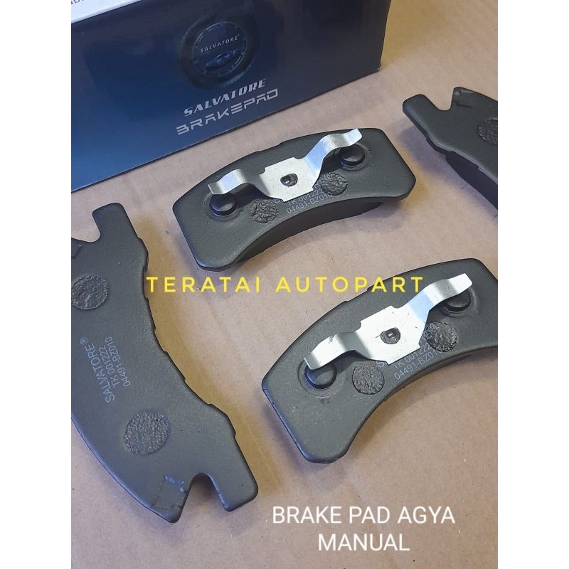 Jual BRAKE PAD KAMPAS REM MANUAL AGYA AYLA ORIGINAL | Shopee Indonesia