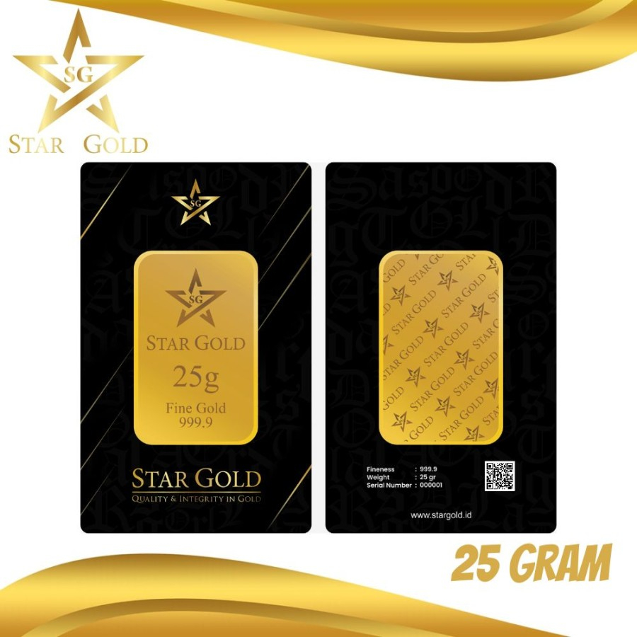 Jual Star Gold Logam Mulia 25 Gram | Shopee Indonesia