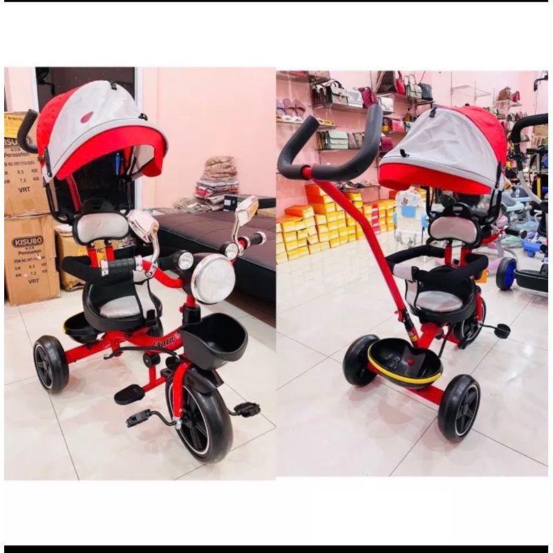 Jual Sepeda Anak Roda Tiga DIJAMIN ORIGINAL EXOTIC ET 1267 / ET1267 ...