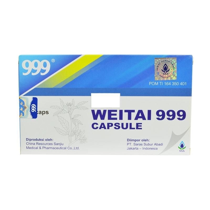 Jual WEITAI 999 CAPSULE / Obat Lambung ( 1 Box isi 12 Capsule ...