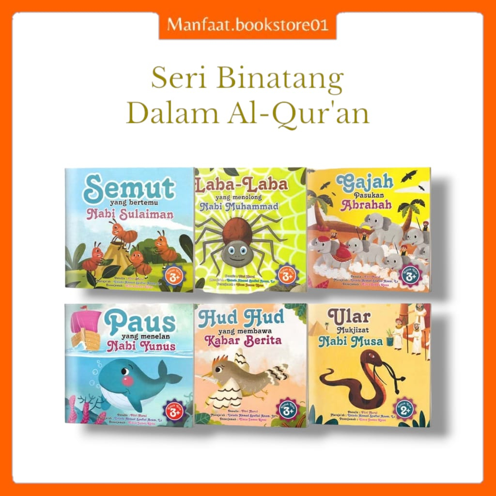 Jual BUKU CERITA ANAK BERGAMBAR ISLAMI BINATANG DALAM AL-QUR'AN | Shopee Indonesia