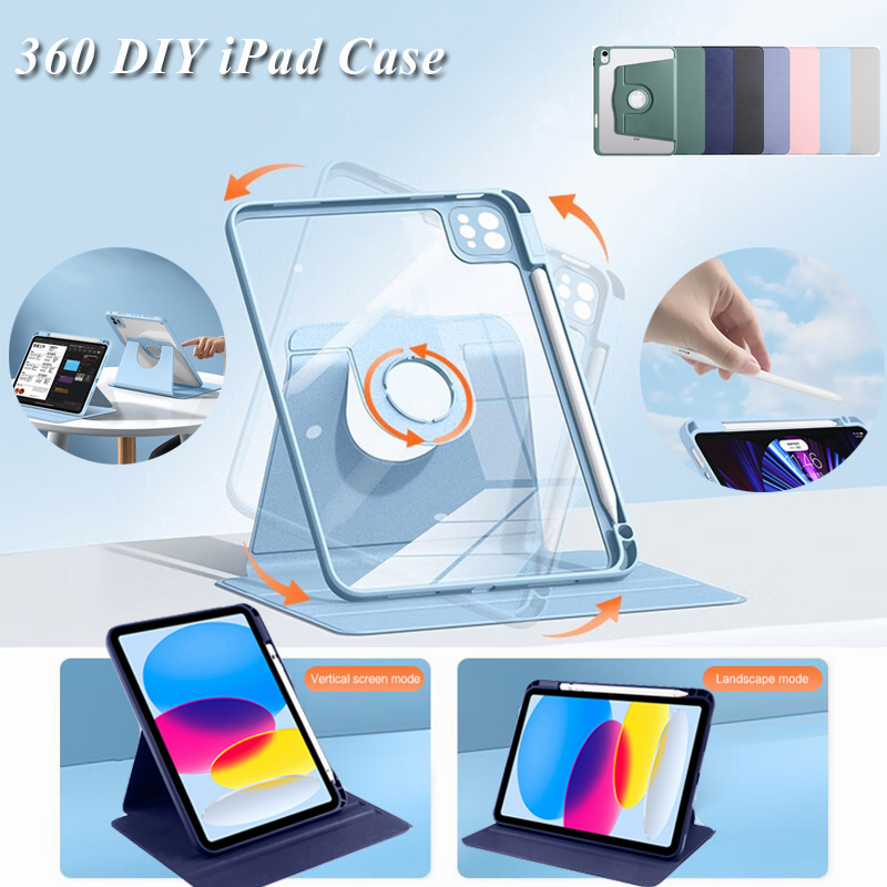 Jual iPad Pro Case for iPad Air 5 4 10.9 Air 6 7 iPad Gen 10 11th A16 ...