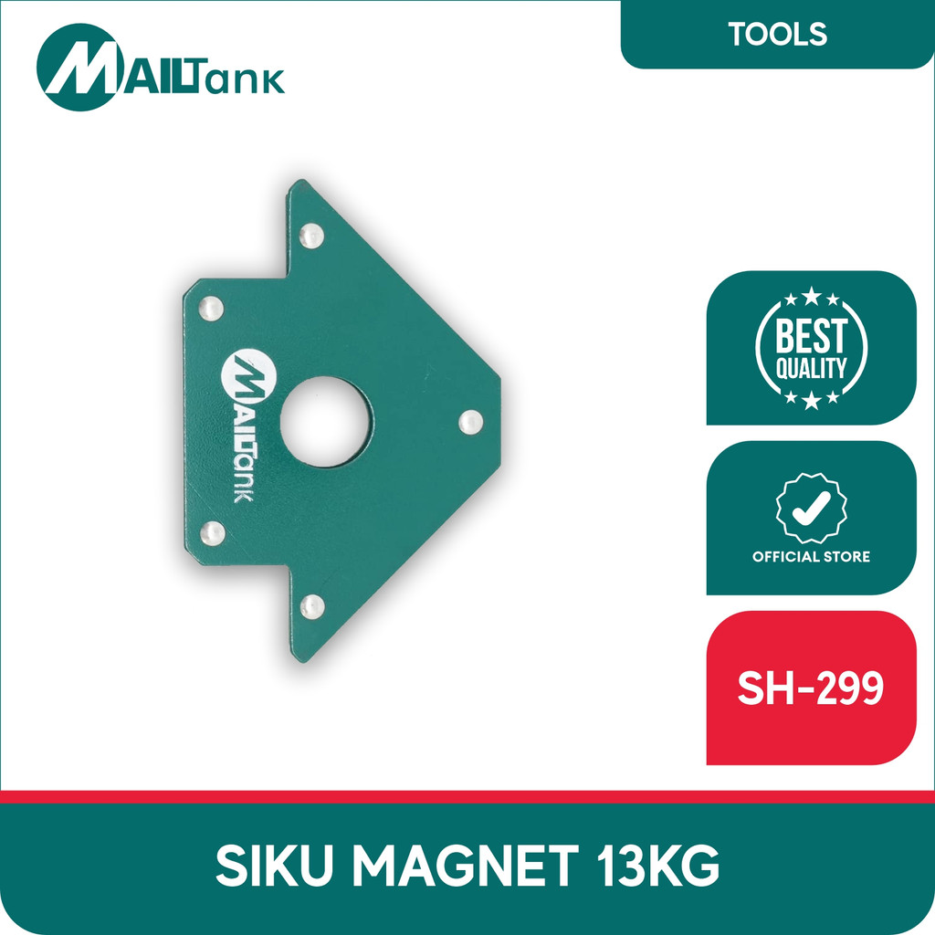 Jual MAILTANK SIKU MAGNET LAS 25LBS MAGNETIC WELDING HOLDER | Shopee ...