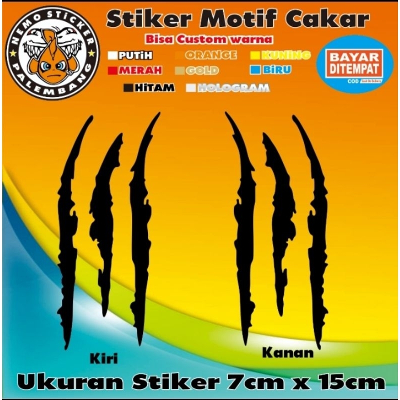 Jual stiker cakar cutting | Shopee Indonesia
