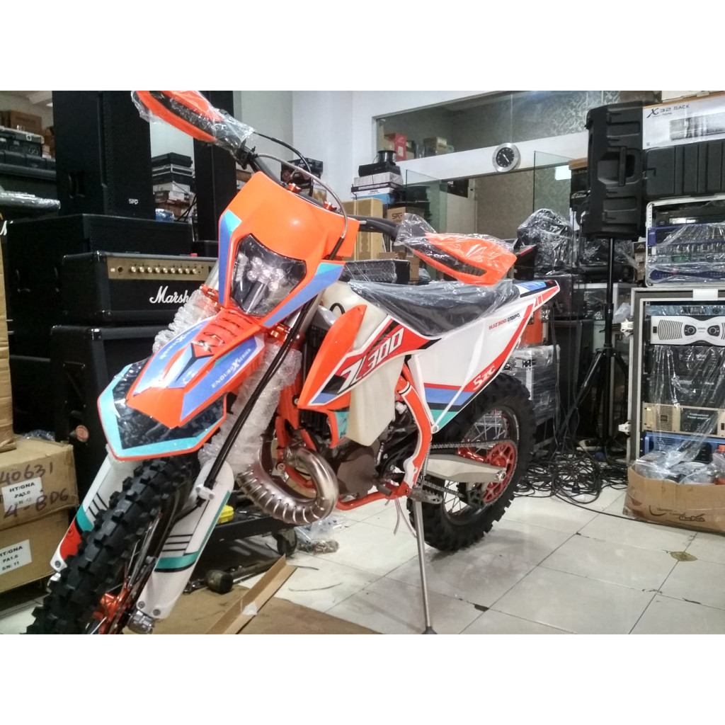 Jual MOTOR TRAIL SSX-ZE300 MODEL KTM/ MESIN 100% SAMA KTM | Shopee ...