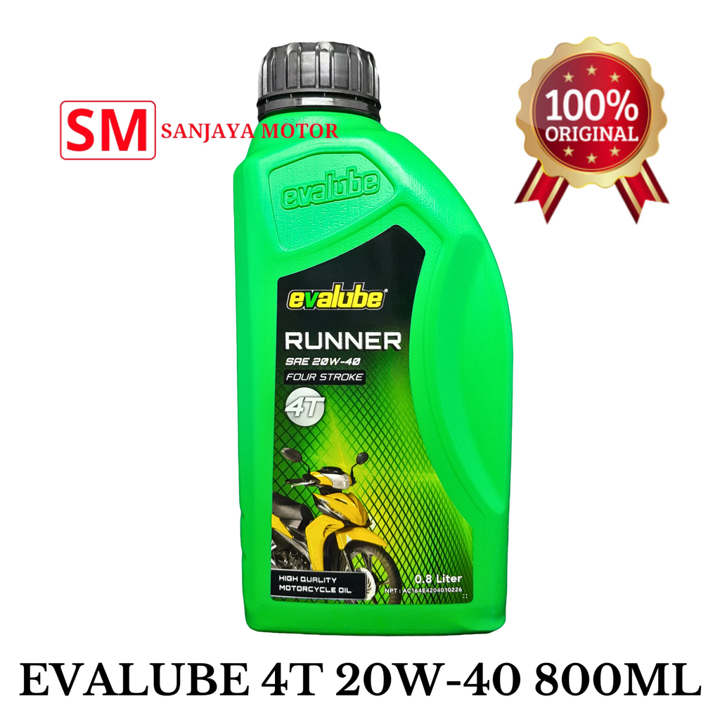 Jual OLI EVALUBE 4T 800ML (Original) | Shopee Indonesia