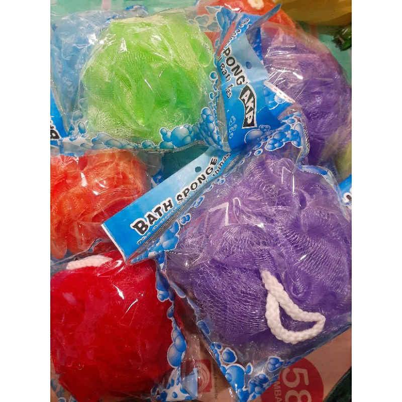 Jual SPONS MANDI / BATH SPONGE RAINBOW / SPONGE MANDI 35G | Shopee ...