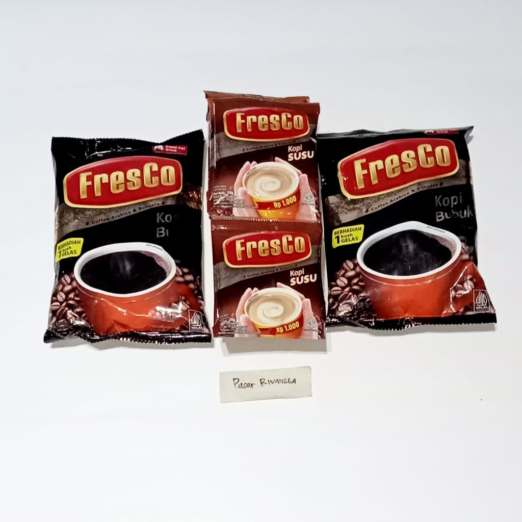 Jual fresco kopi bubuk kopi kapal api fresco kopi bubuk / kopi susu ...
