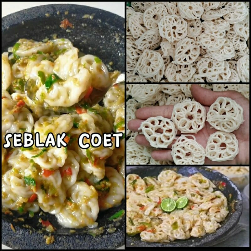 Jual MURAH Kerupuk Seblak Coet 250gr / Kerupuk Mawar / Krupuk Seblak ...