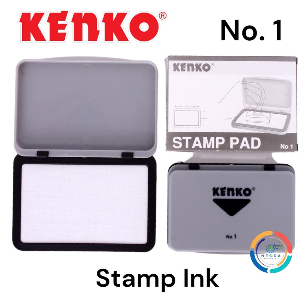 Jual Wadah Bantalan Stempel Kenko / Stamp Pad Ink No. 1 | Shopee Indonesia