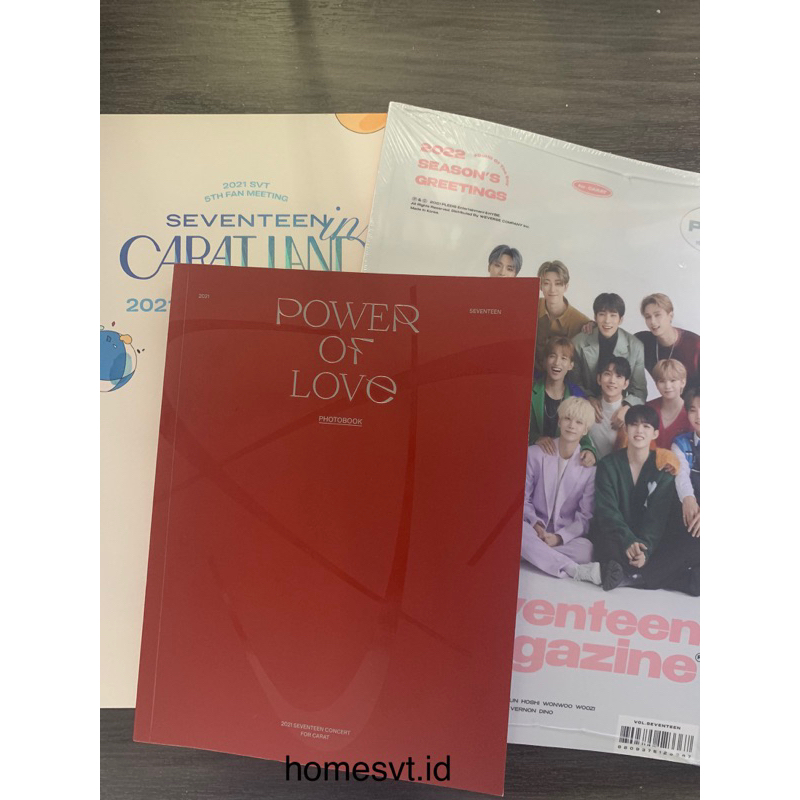 Jual SEVENTEEN photobook only | Shopee Indonesia