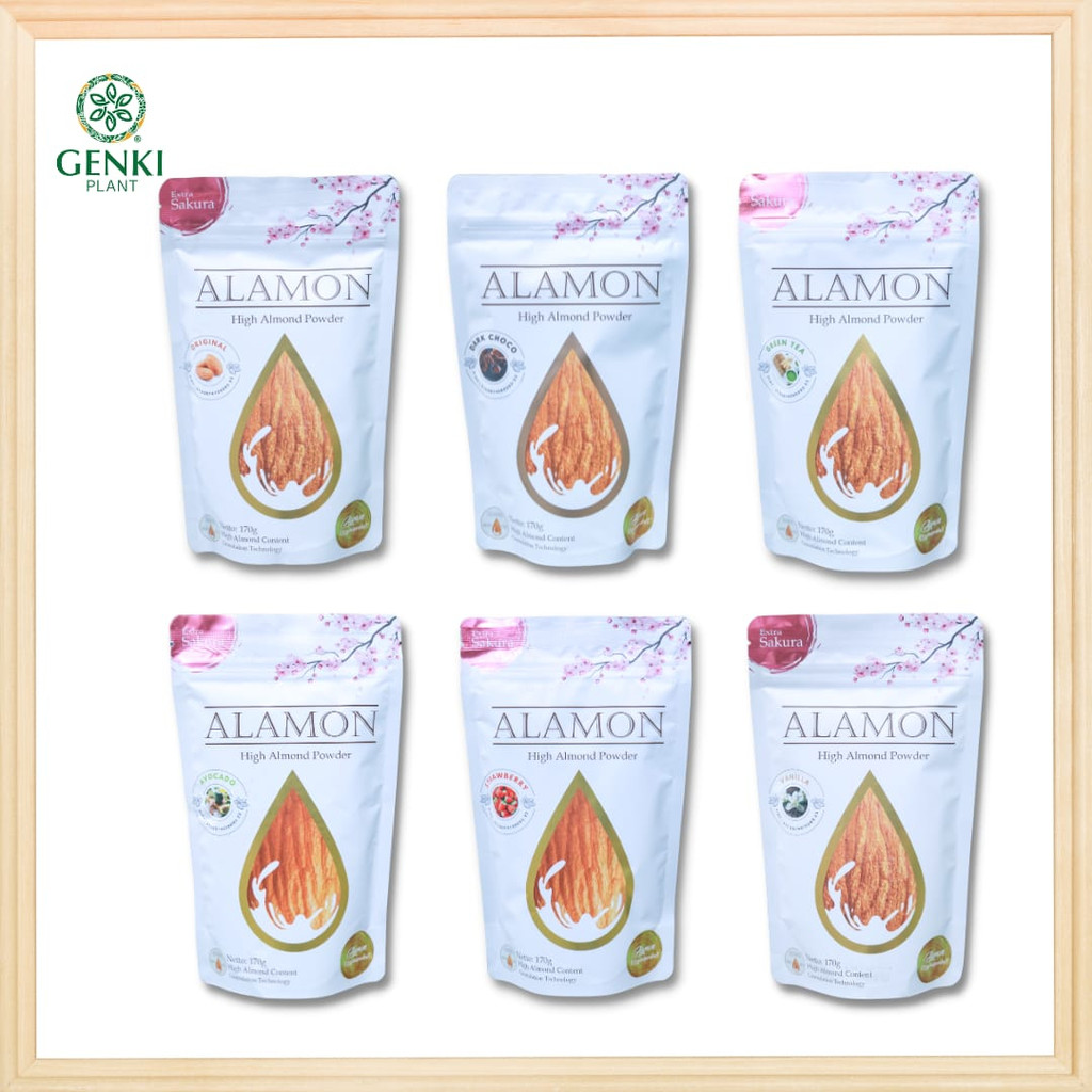 Jual Alamon Almond Milk Powder / Susu Almond Konsentrasi Tinggi / Asi ...