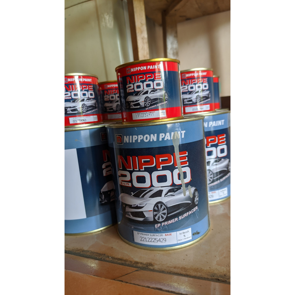 Jual Epoxy NIPPE 2000 Primer Surfacer by nippon paint 1L | Shopee Indonesia