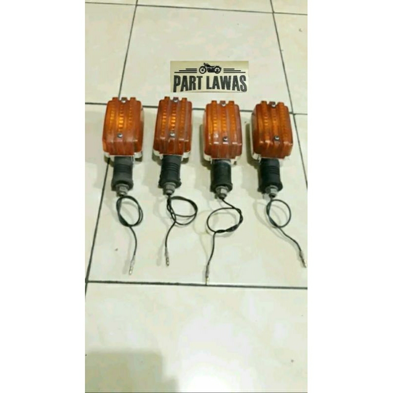 Jual LAMPU SIGNAL SEIN SEN RITING RITTING RX KING KOBRA KRUM CHROME ...