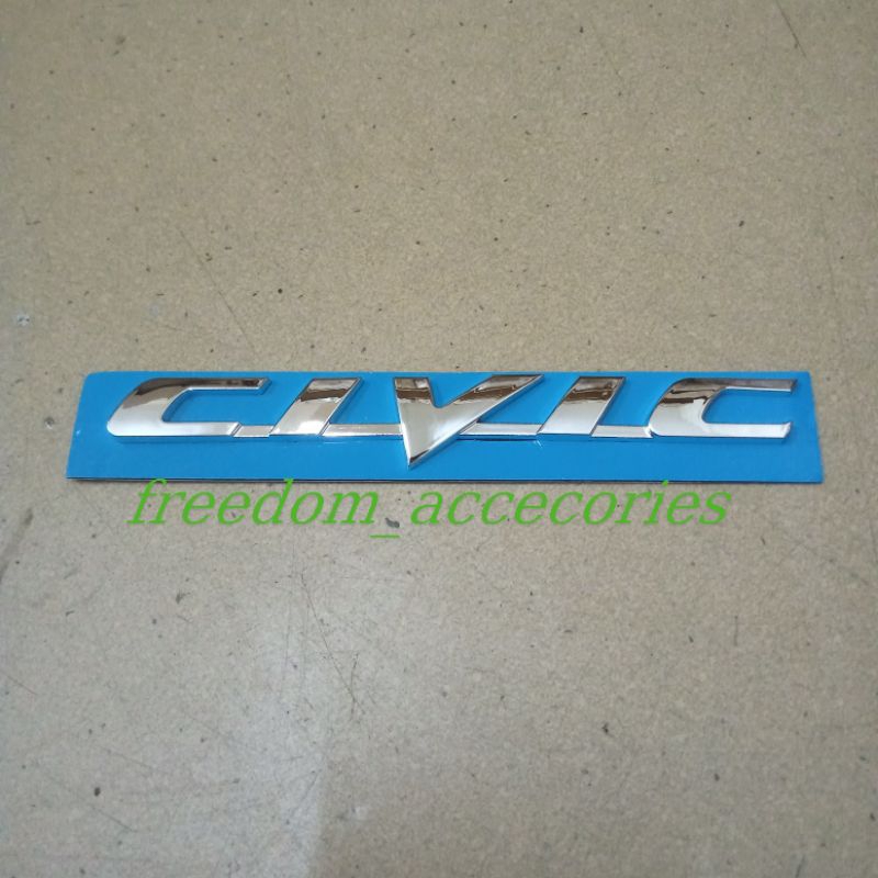 Jual Emblem / Logo Tulisan honda Civic Batman FD / FD1 / FD2 I-VTEC ...