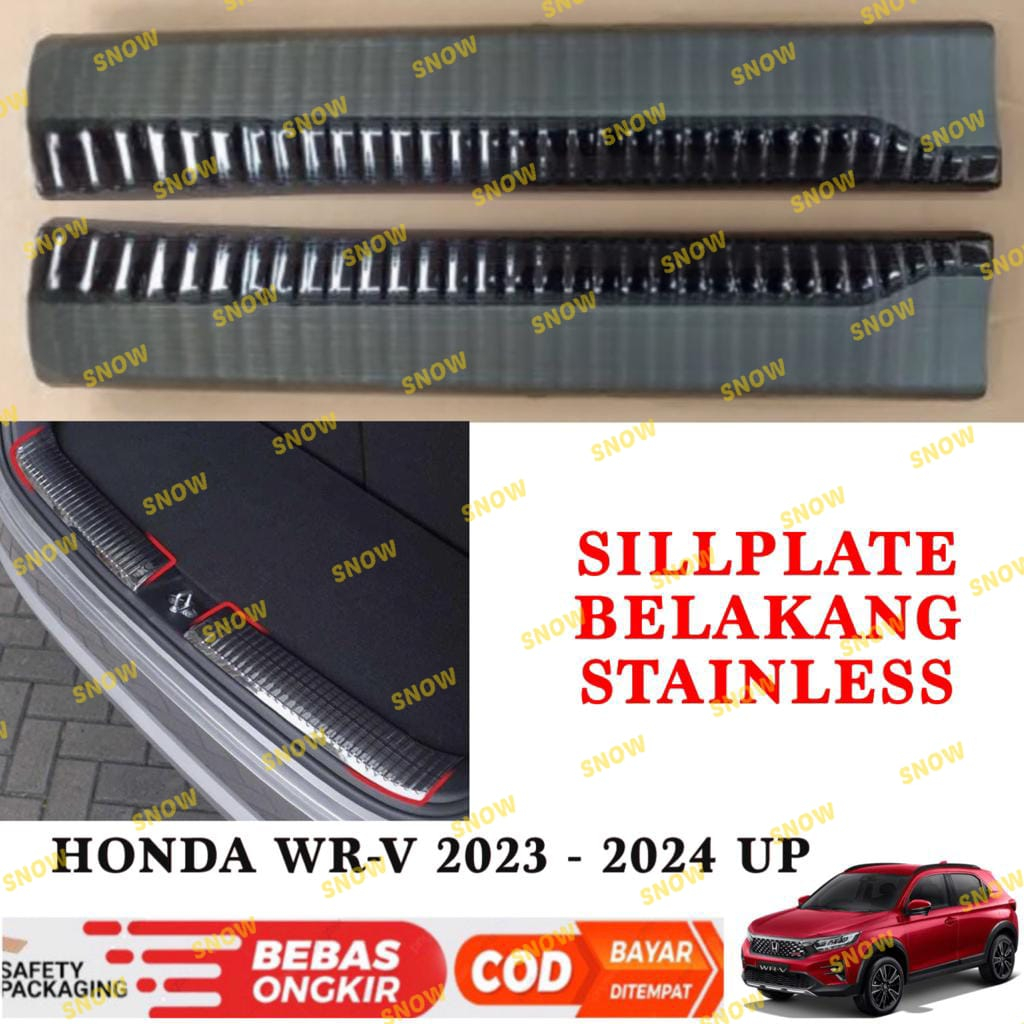 Jual Sillplate Belakang Mobil Honda WRV WR-V 2022 2023 2024 Stainless ...