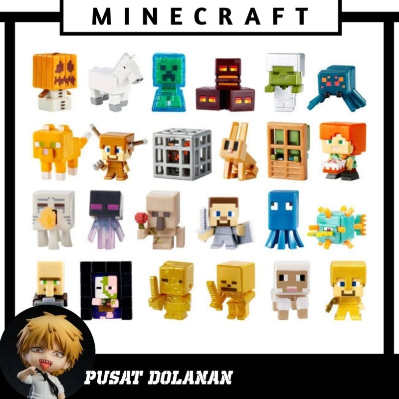 Jual Mainan anak games Minecraft Blind box surprises | Shopee Indonesia
