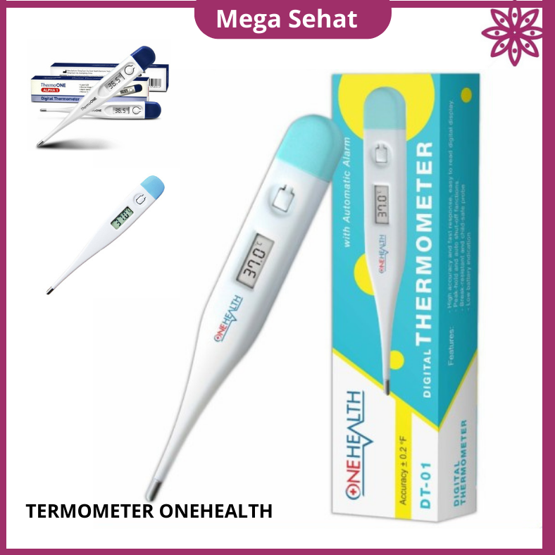 Jual Termometer Thermometer Digital Onehealth DT01 Alat Ukur Suhu ...