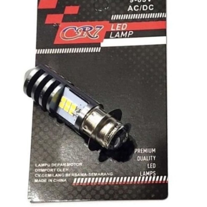 Jual Lampu utama Motor Lampu depan motor LED H6 2 sisi 12 mata titik LED AC DC High Low ...