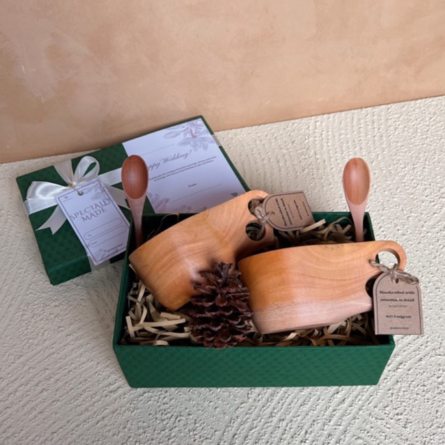 Jual Kuksa couple set | couple gift | wedding gift | gelas couple ...