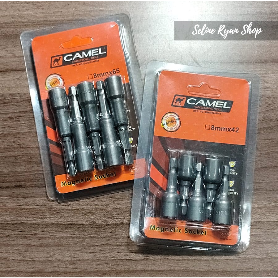 Jual 1 PC Mata Roofing / Mata Sok Baut Roofing Magnetic Sock CAMEL ...