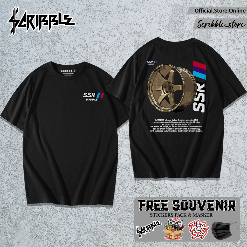 Jual Kaos Racing Velg SSR | Kaos Otomotif | Kaos Distro Pria Wanita ...