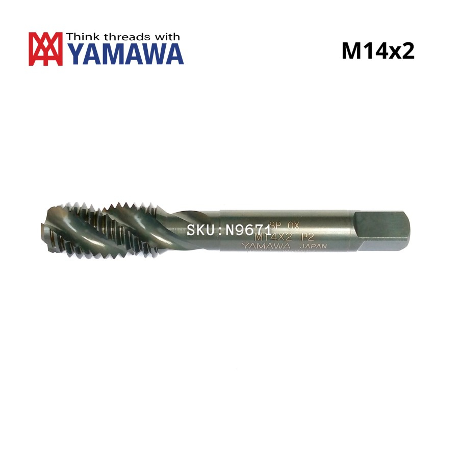 Jual YAMAWA Tap M14x2 Tapping Tool Lubang Ulir Standar Drat M14 Pitch 2 | Shopee Indonesia