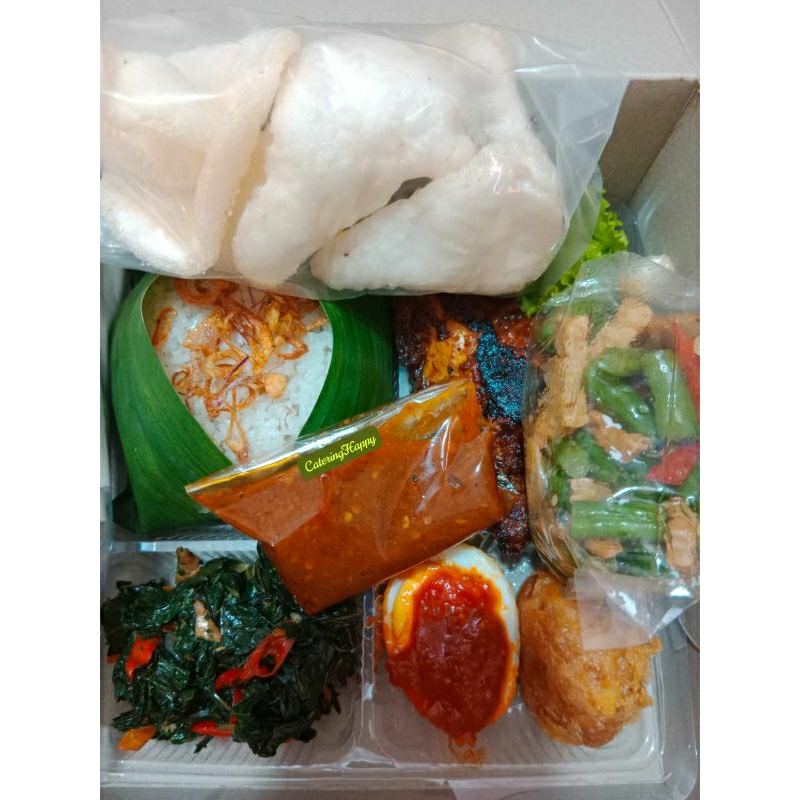 Jual Nasi kotak/ Nasi box/ Lunch box/ Catering nasi/ Nasi box paket A-M | Shopee Indonesia