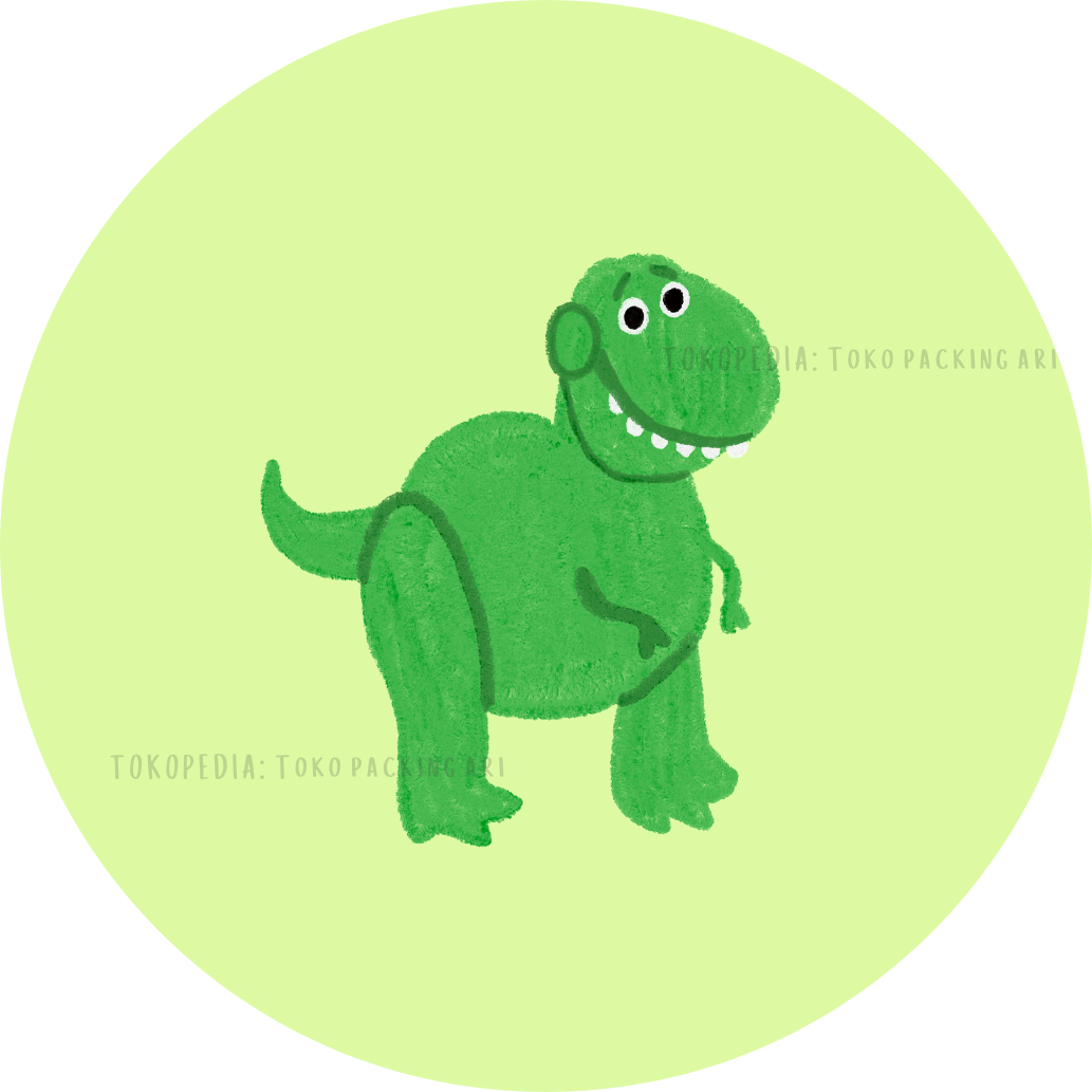 Jual Sticker Bulat | Sticker Bulat Toy Story | Sticker Packing ...