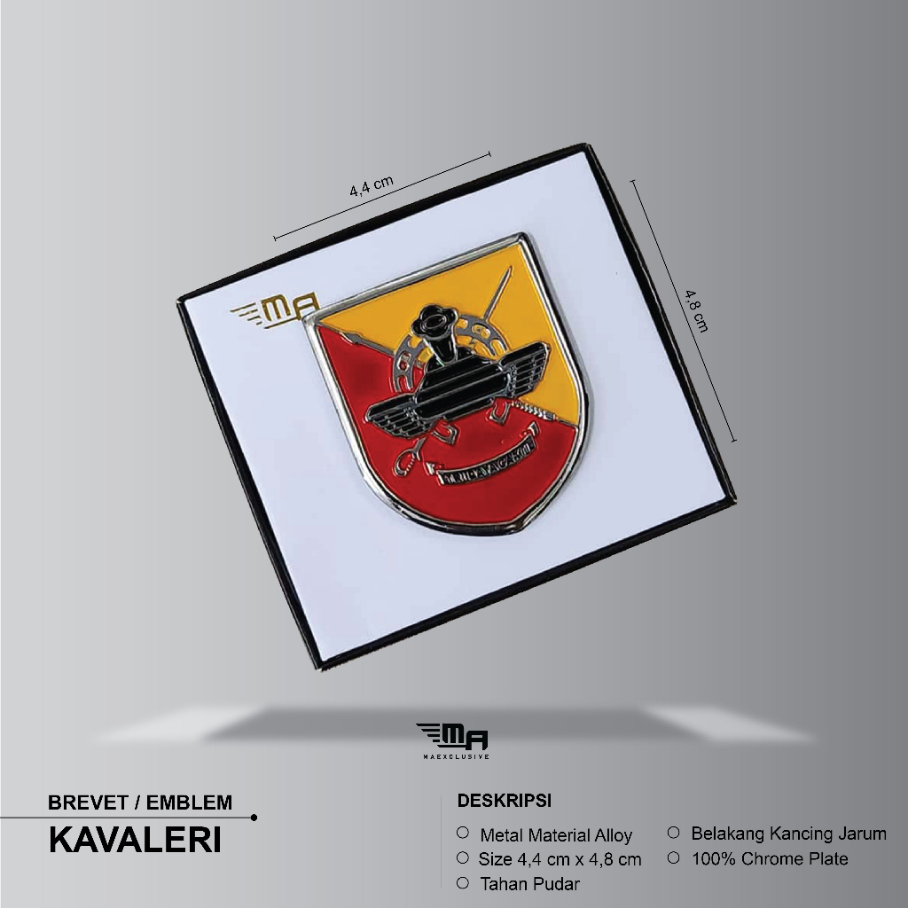 Jual BREVET BARET KAVALERI BRIVET WING PIN EMBLEM | Shopee Indonesia