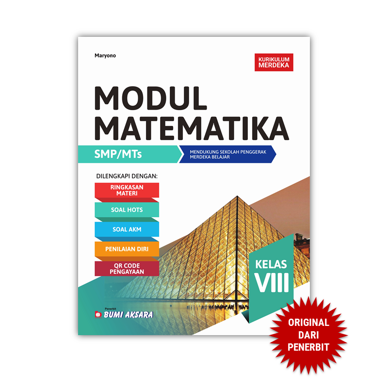 Jual Modul Matematika Kelas VIII SMP MTs Kurikulum Merdeka Bumi Aksara | Shopee Indonesia