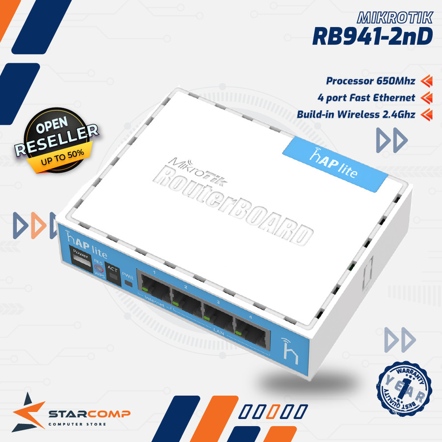 Jual Mikrotik Router RB941-2nD-TC HAP Lite | Shopee Indonesia