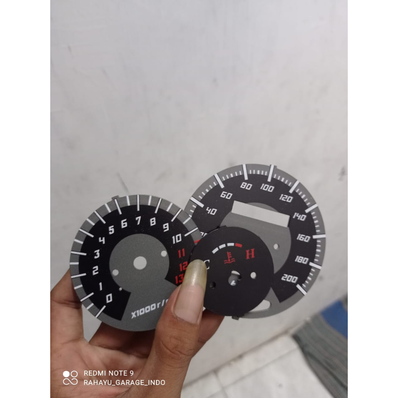 Jual papan speedometer custom ninja rr dan ninja ss OEM panel spido ...