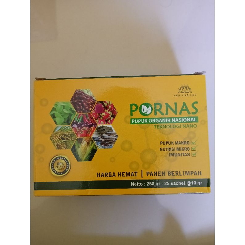 Jual PORNAS Pupuk Organik Nasional Teknologi Nano | Shopee Indonesia