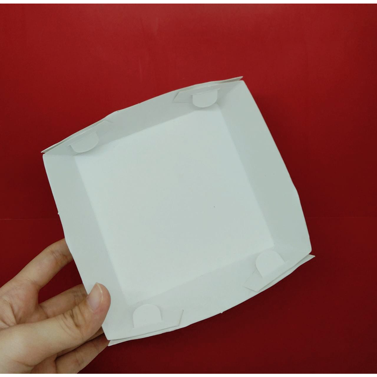 Jual Paper Tray Putih Small 10X10X4 CM 50 pcs | Shopee Indonesia
