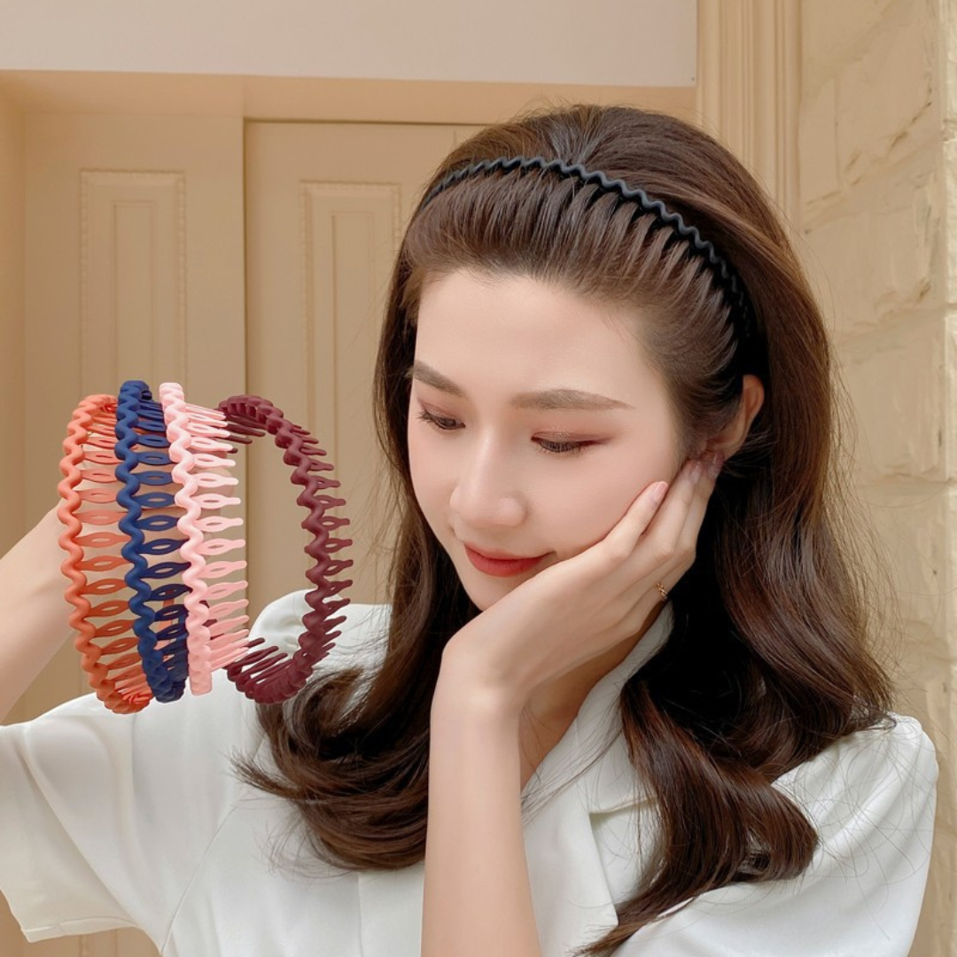 Jual Yoora Collection WAVE Korean Headband Bando Rambut Wanita | Shopee ...