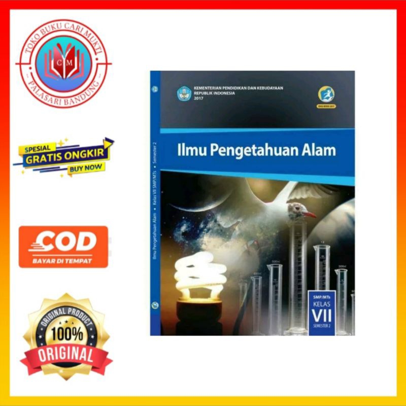 Jual Buku Siswa IPA Ilmu Pengetahuan Alam Untuk SMP/MTS Kelas 7 Semester 2 Kurikulum 2013 Revisi ...