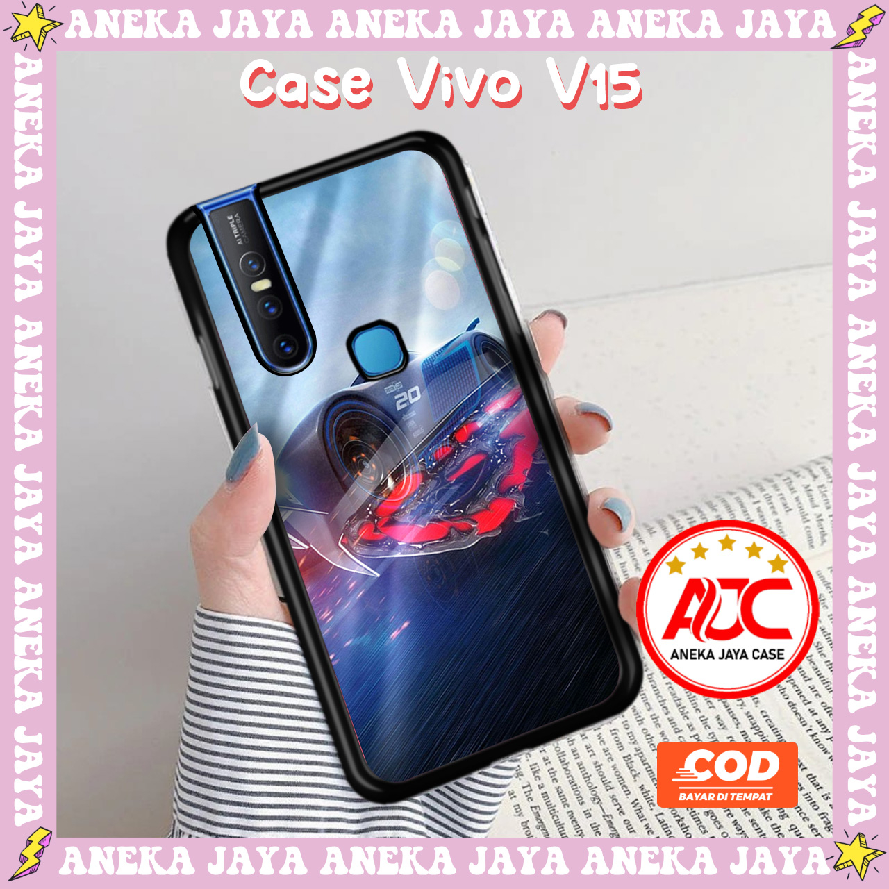 Jual Casing vivo v15 Case hp vivo v15 casing terbaru case anime motif ...