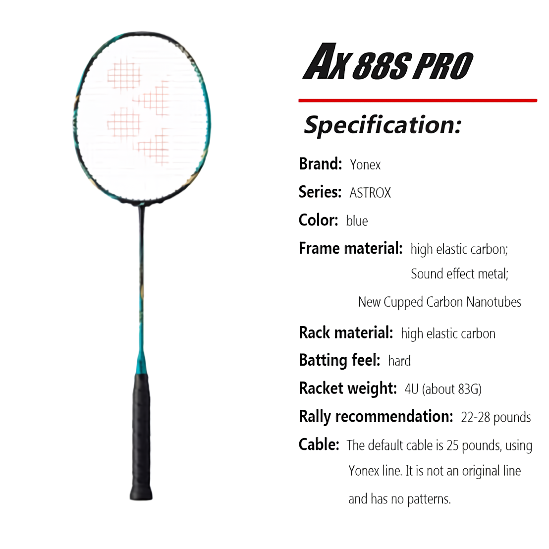 Jual YONEX ASTROX 88S PRO / ASTROX 88D PRO RAKET BADMINTON ORIGINAL ...