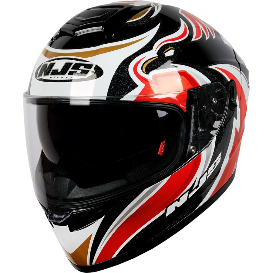 Jual Helm NJS ZX-1 GELORA DOUBLE VISOR Full Face | Shopee Indonesia