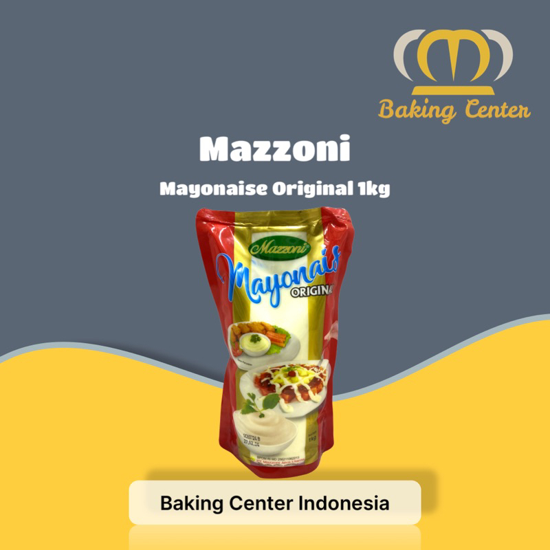 Jual Mazzoni Mayonaise Original 1kg Merah | Shopee Indonesia